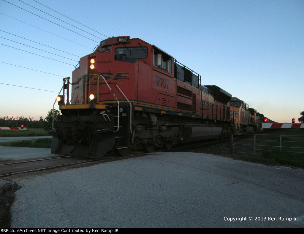 BNSF 9167